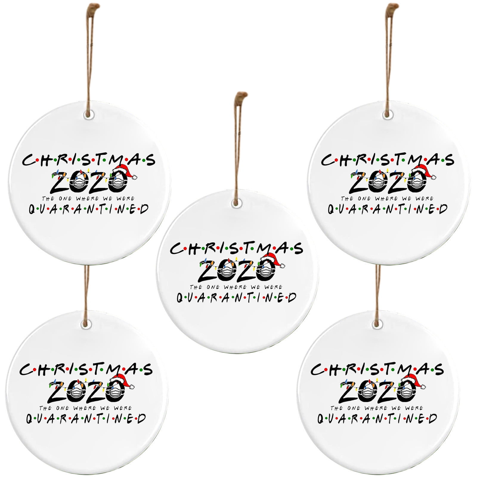 1 5 10 Pcs 2020 Christmas Ornaments Friends Gift Holiday Decor Santa 1-5-10-pcs-2020-christmas-ornaments-friends-gift-holiday-decor-santa