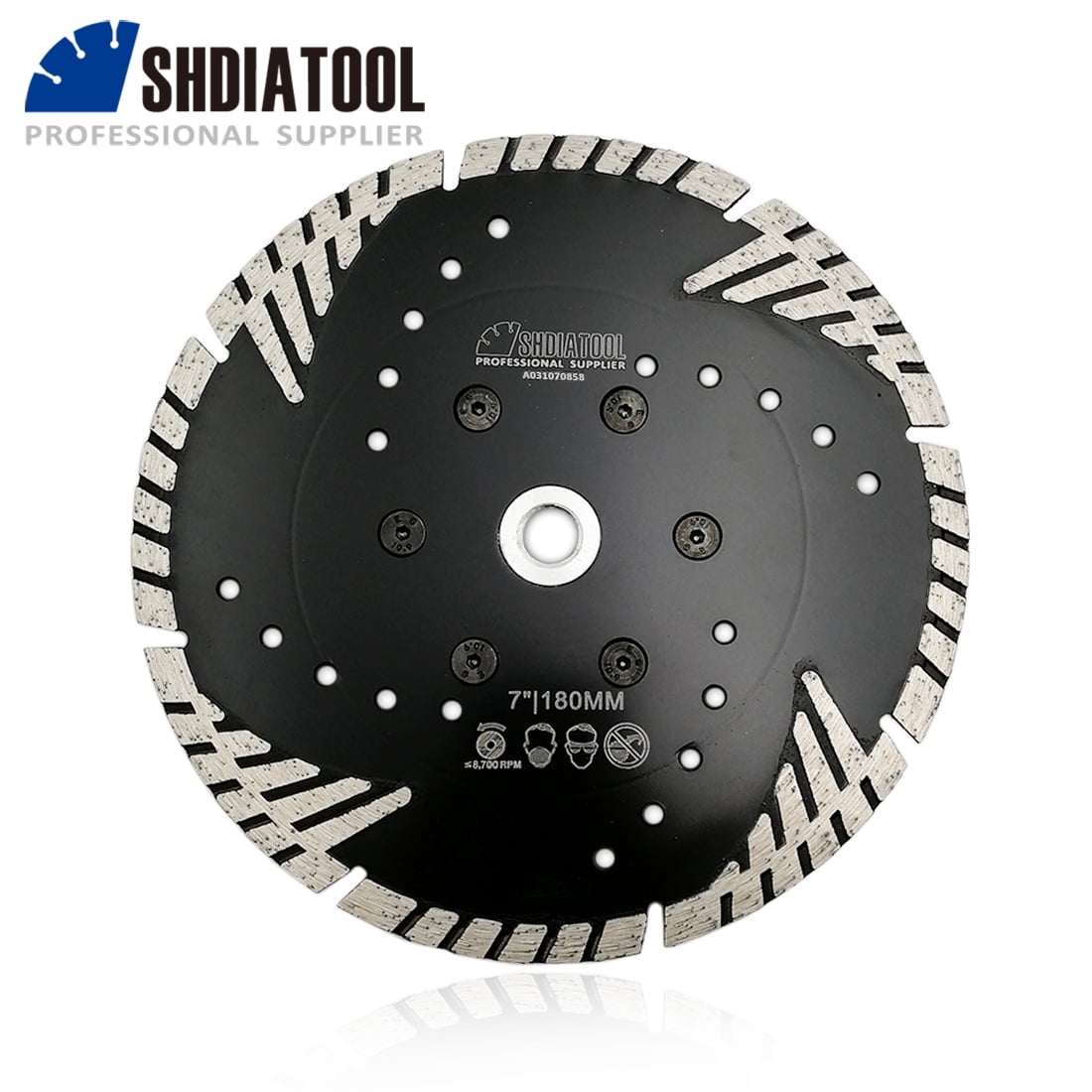 DIATOOL Diamond Blade With Slant Protection Teeth 1pc Dia 105-230mm for ... DIATOOL Diamond Blade With Slant Protection Teeth 1pc Dia 105-230mm for ...