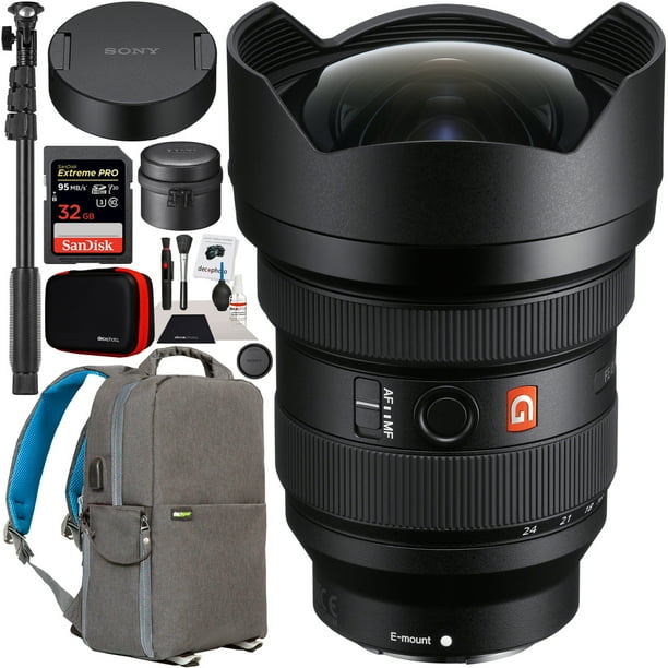 Sony FE 12-24mm F2.8 GM G Master Full Frame Ultra-wide Zoom E-Mount Lens SEL1224GM for ...