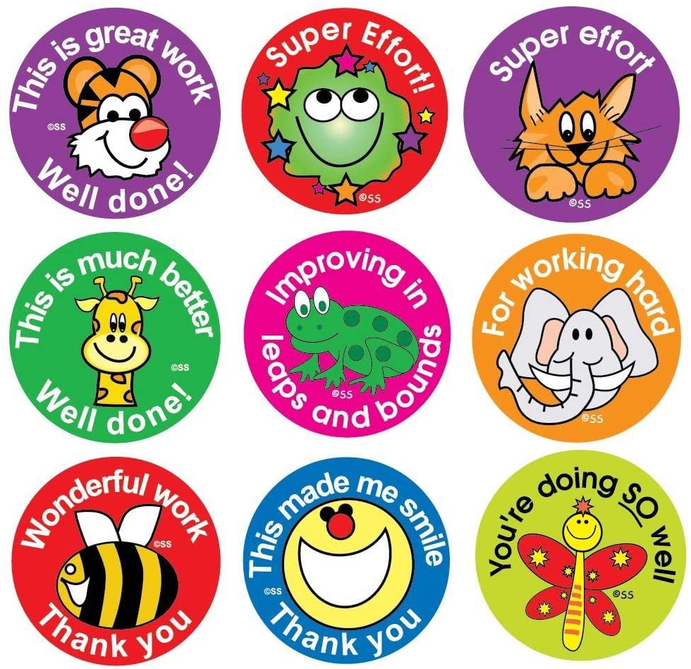 SuperStickers DBS175_1 Teacher Stickers- Effort (180 Pack) 43381 ...