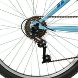 Huffy 24" Granite Mountain Bike, Fits Riders 58" - 70", 15-Speed, Blue, Adult, Women's - Walmart.com