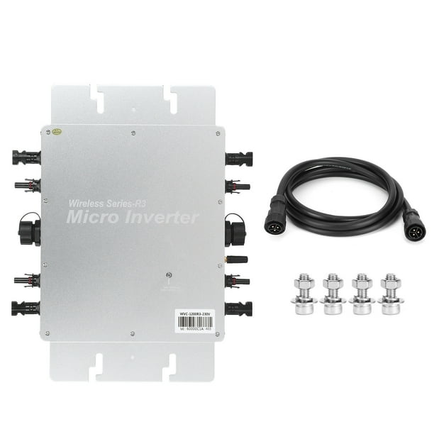 Micro Inverter,WVC-1200 Micro Inverter Sine Solar Inverter Inverter ...
