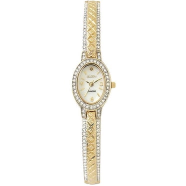 Bulova Women's Classic Champagne Dial Yellow Gold Steel Bracelet Watch ...
