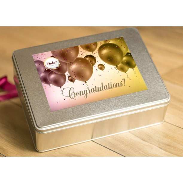 Congratulations Delightful Sweets Sampler Gift Tin - Walmart.com