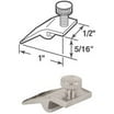 5/16 in. Storm Door Panel Clips with Screws, Mill Finish (8-pack ...