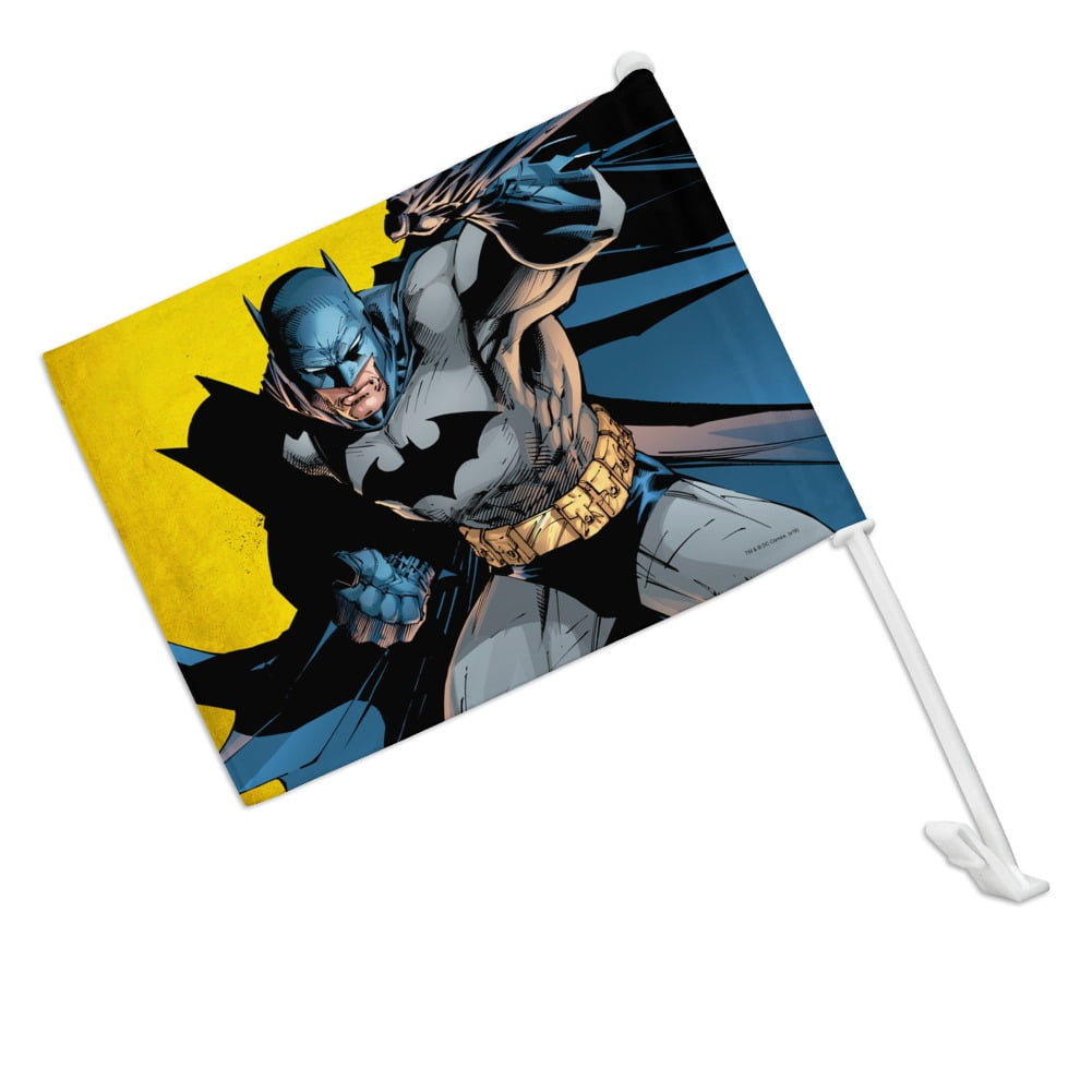 Batman Character Car Truck Flag with Window Clip On Pole Holder ...