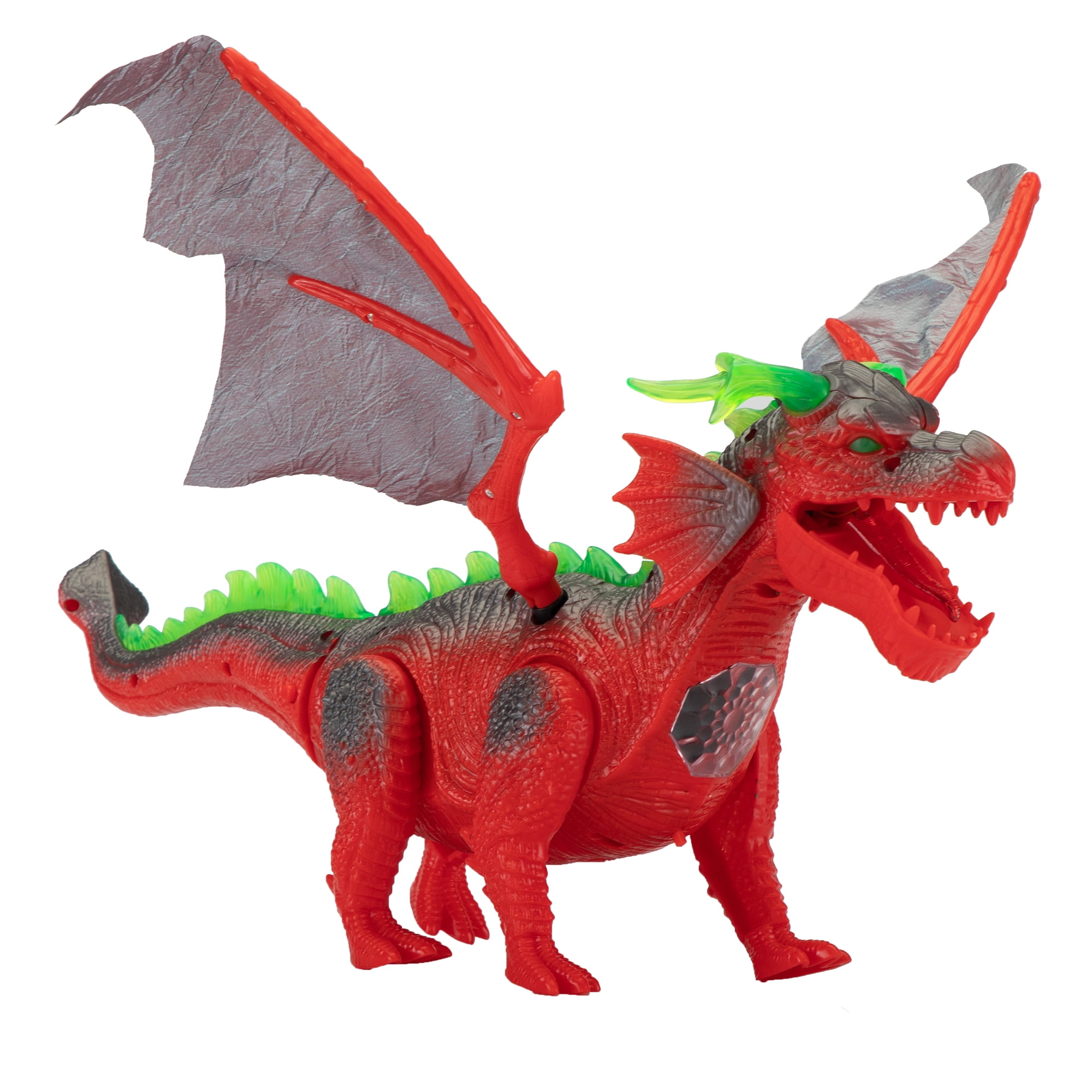 Veryke Kid’s Electric Walking Dragon Toy w/ Roar Motion and LED Light ...