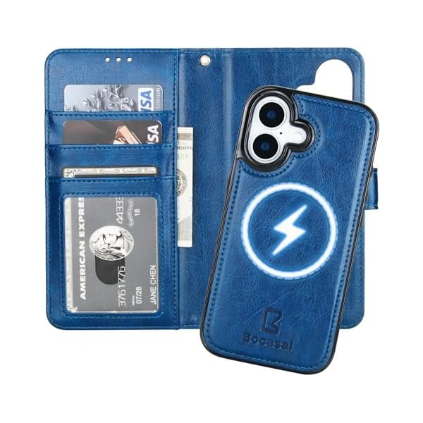 Click here for W829 For Iphone 17 Wallet Case Compatible With Mag... prices