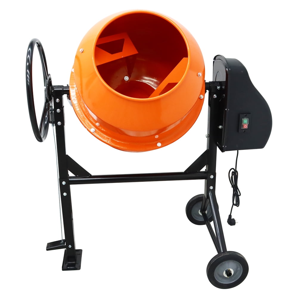 Gardener Builder Cement Mixer 4.6 Cu. Ft. Portable Electric Concrete ...