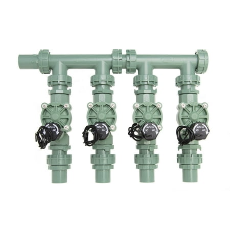 Orbit WaterMaster Preassembled Manifold with Easy Wire (4-Valve ...