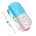 Color Blocked Heart Care Series Hair for Back of Head Ponytail Half Up ...