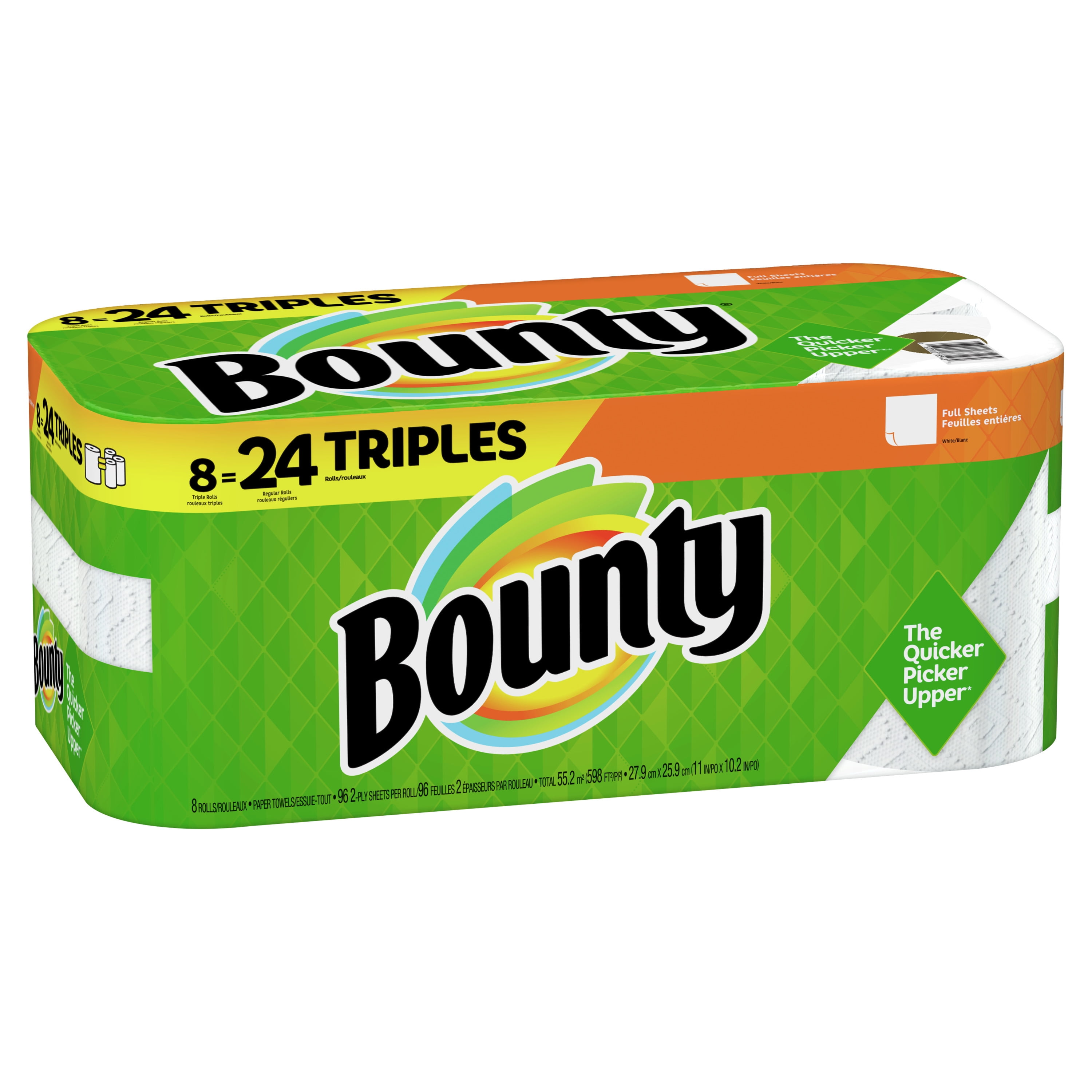 Bounty Basic Paper Towels 8 Rolls
