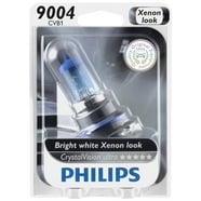 Philips 9004 Crystalvision Ultra Headlight, Pack of 2 - Walmart.com