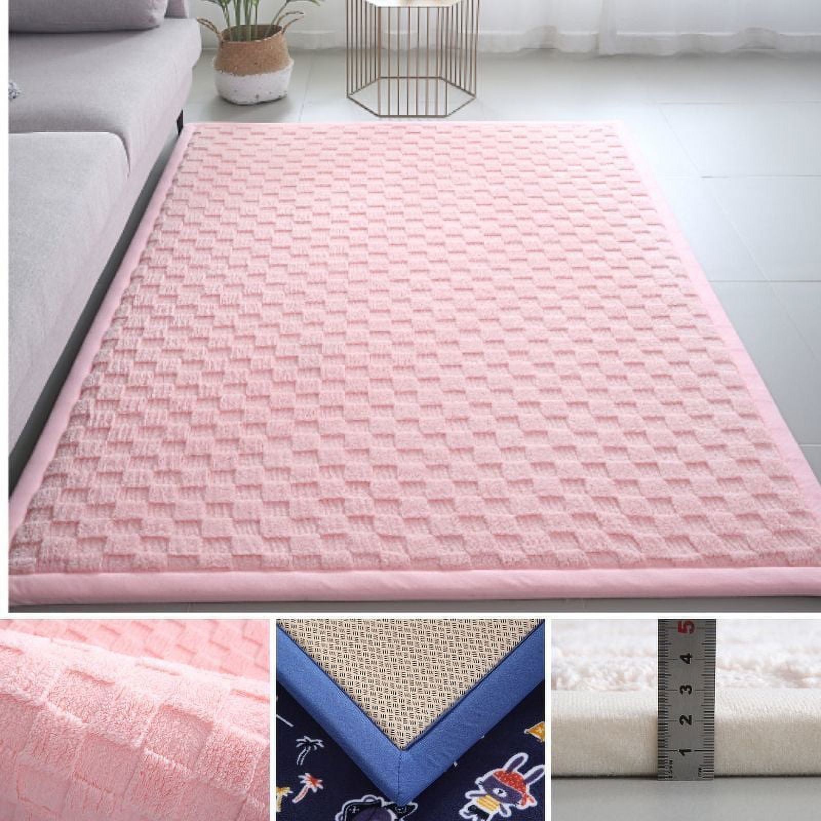 Click here for Nvzi Bathroom Rug Mat  Non-Slip Plush Shaggy Bath... prices