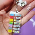 Blood Draw Order Charm - Phlebotomy Badge Reel Charm - Lab Tech Badge ...