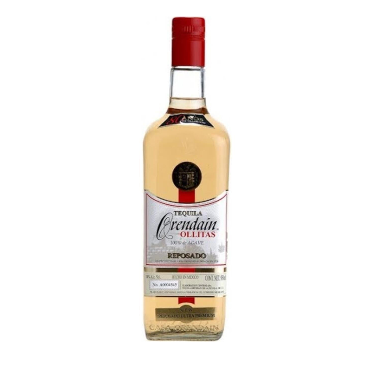 Pack c/3 Tequila Orendain Ollitas Reposado Triple Destilado 375 ml ...