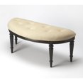 Butler Specialty Tamara Demilune Bench in Plantation Cherry - Walmart.com