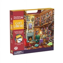 MindWare Pass Along Puzzle Cozy Library Scene for Friends and Family ...