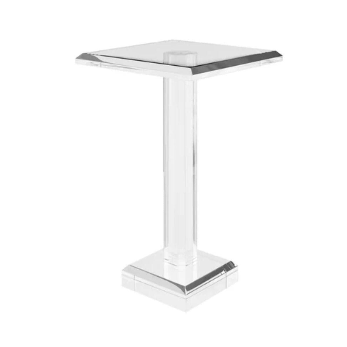 Click here for Take Me Home Furniture Chenault Acrylic Side Table prices