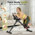 FLYBIRD Ab Workout Equipment, Foldable Waist Trainer for Home Gym ...