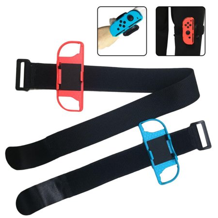 Adjustable Game Leg Strap Wrist Band Set Dancing Game Elastic Nylon ...