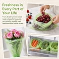 Fresh Green Bags for Fruits, Veggies, Cut Flowers - Reusable Produce ...
