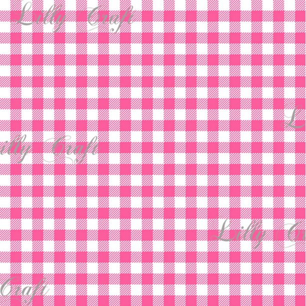 Flannel 1/4 Inch Pink and White Checkerboard Squares 58/60" Inches ...
