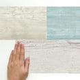 Distressed Barn Wood Plank Peel and Stick Wall Decals - Walmart.com
