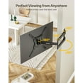 Long Arm TV Wall Mount for Most 23-65 Inch TVs, 29 Inch Long Extension TV Mount Swivel and Tilt ...