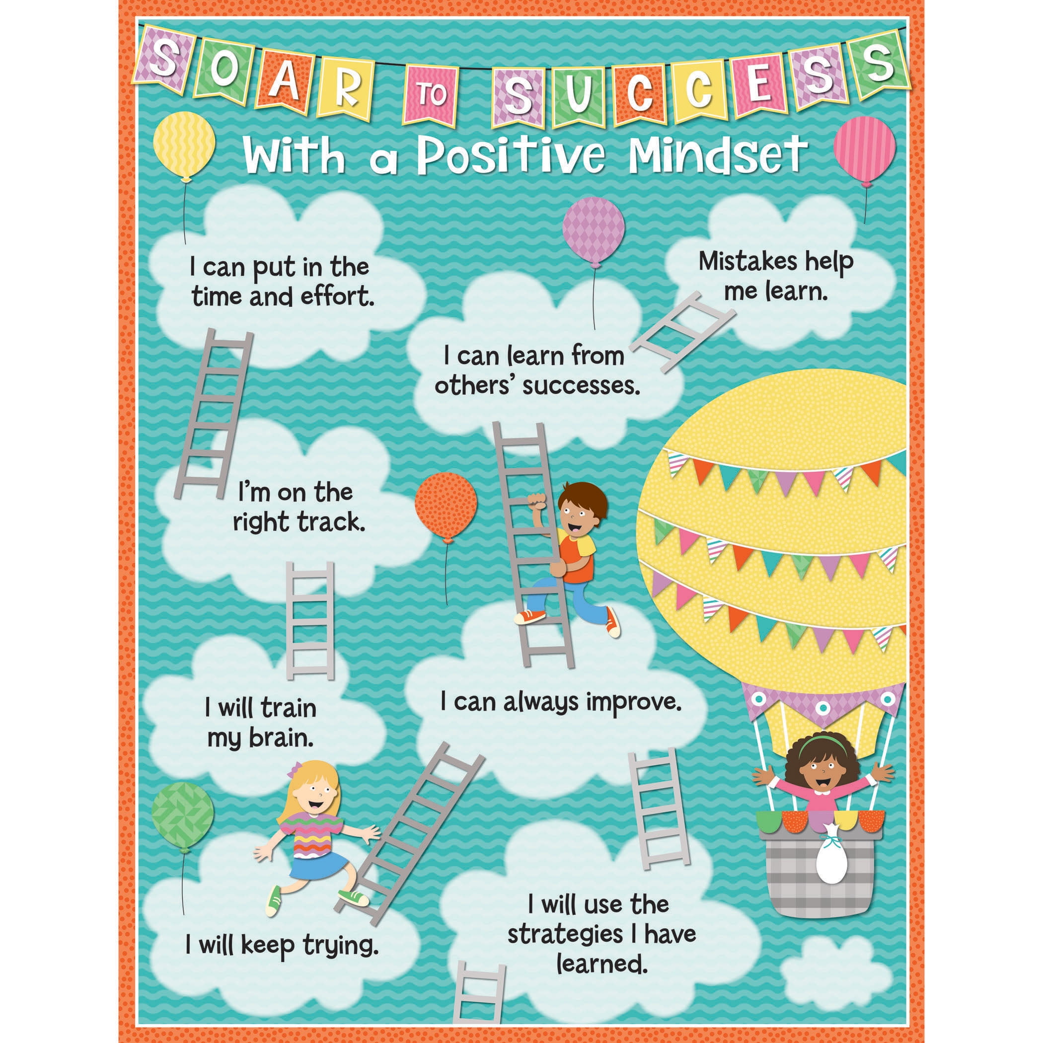 Up and Away Soar to Success Chart (Wallchart) - Walmart.com