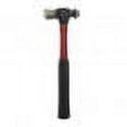Proto Ball Pein Hammer, Straight Fiberglass Handle, 13 in, Forged Steel ...