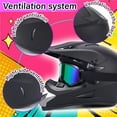 Off-road Motorbike Full Face Helmet For Adult Dirt Bike UTV Off-Road ...