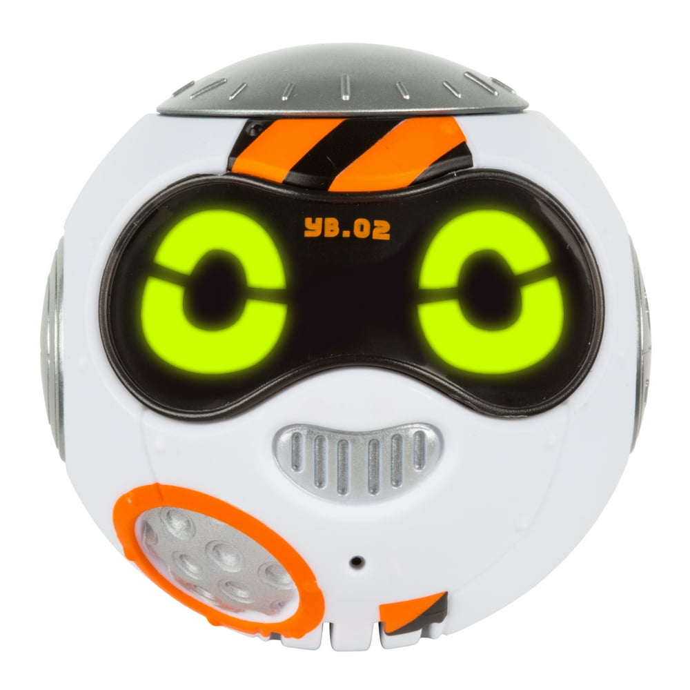 Really Rad Robots Yakbot YB-02 (White), with Voice Warp - Walmart.com ...