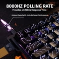 60% Wired RGB Mechanical Gaming Keyboard with Magnetic Hall Effect ...