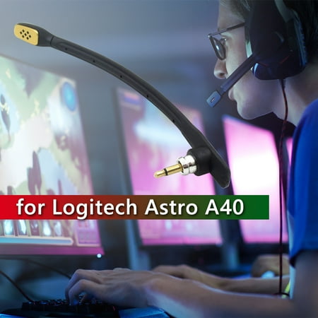 Yocowu Replacement Gamer Headphone Mic Microphone for Logitech Astro ...