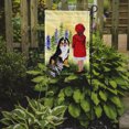 Caroline's Treasures SS8531-FLAG-PARENT Little Girl with her Bernese Mountain Dog Flag ...