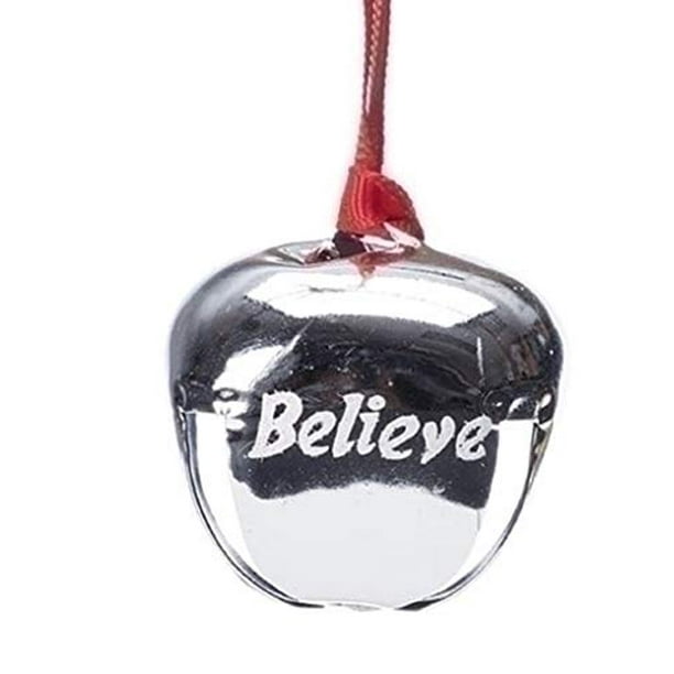 Believe Polar Express Bell Ornament By Roman Inc., Silver, Size: 1.5 ...