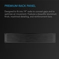 AC Infinity Anodized Aluminium Rack Panel Vented 2U - Walmart.com