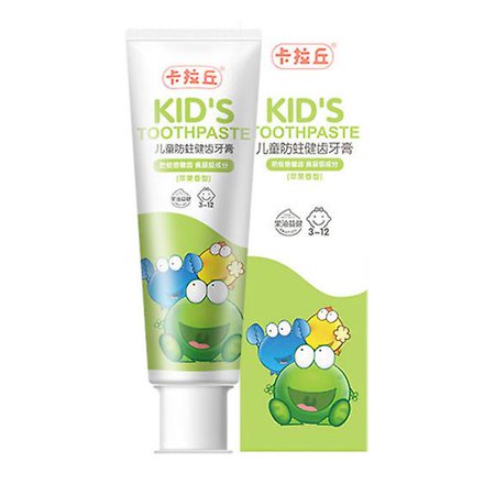 Fruit Flavor Xylitol Toothpaste For Kids Low Fluoride Anti-cavity Tooth ...