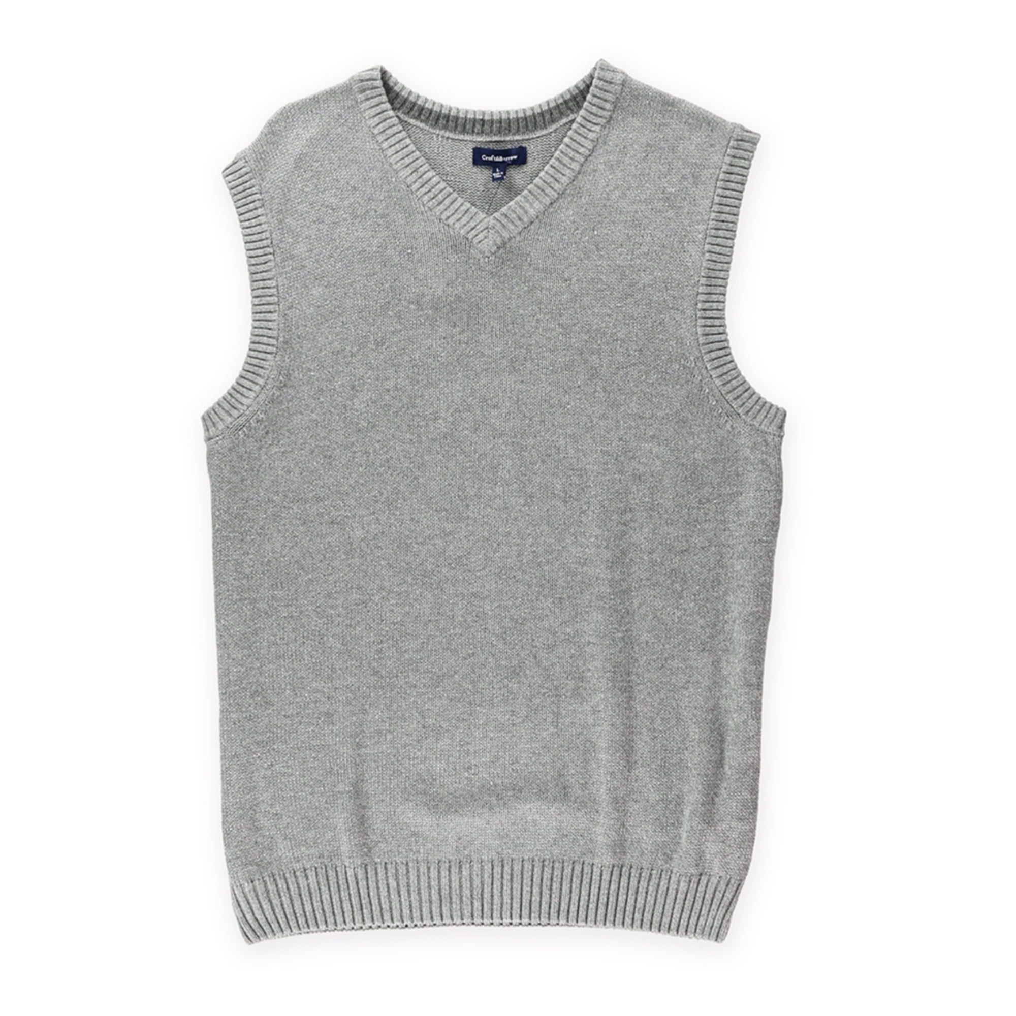 Croft&Barrow - Chaleco cl?sico para hombre, color gris, grande Croft&Barrow Chaleco | Walmart en ...