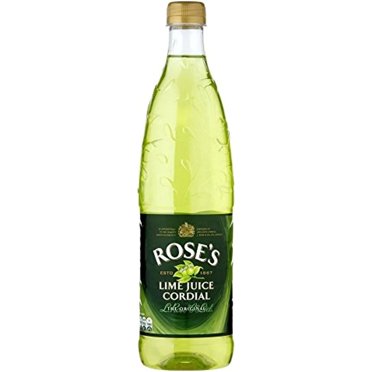 Rose's Sweetened Lime Juice, 12 fl oz bottle - Walmart.com