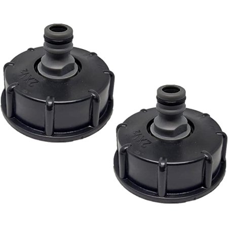 Hongchun 2 Pieces IBC Tank Cap,IBC Fitting/Nipple Plug,1/2" Outlet ...