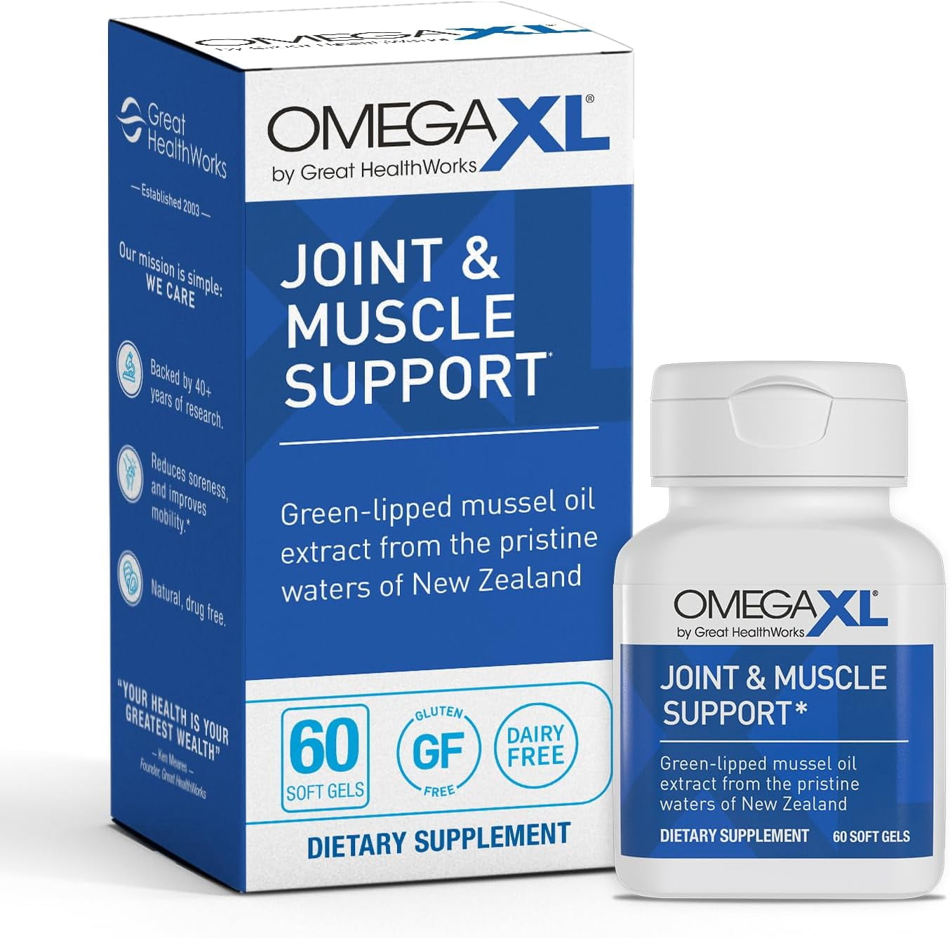 Suplemento dietético para el apoyo de articulaciones y músculos OMEGA ...
