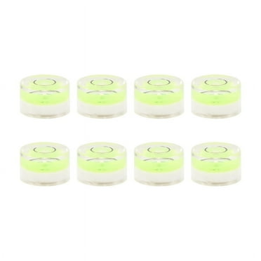 3 Packs Round Bubble Level 15x8mm Mini Circular Bullseye Spirit Levels ...