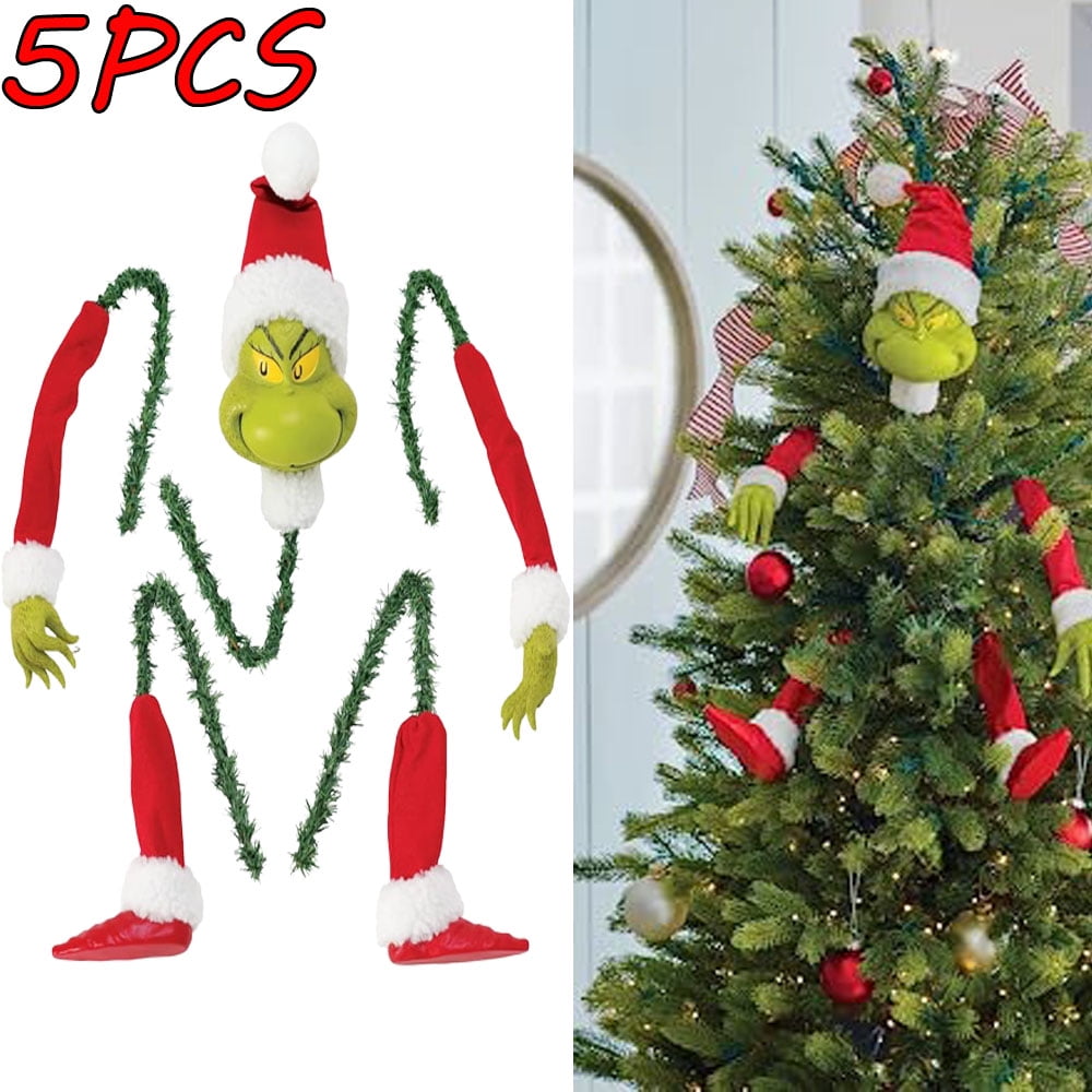 Grinch Christmas Arm Decoration, Christmas Tree Decoration, Gifts ...