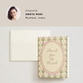 Botanical maximalism 4.25 x 5.5 Inch Blank Greeting Thank You Cards 10 ...