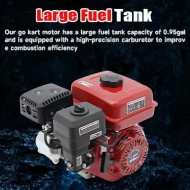 Aceup Energy 7HP 212cc Gas Engine Horizontal Shaft, 4 Stroke OHV Gas ...