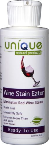Unique Natural Products Ready to Use Wine Stain Eater, 4-Ounce ...