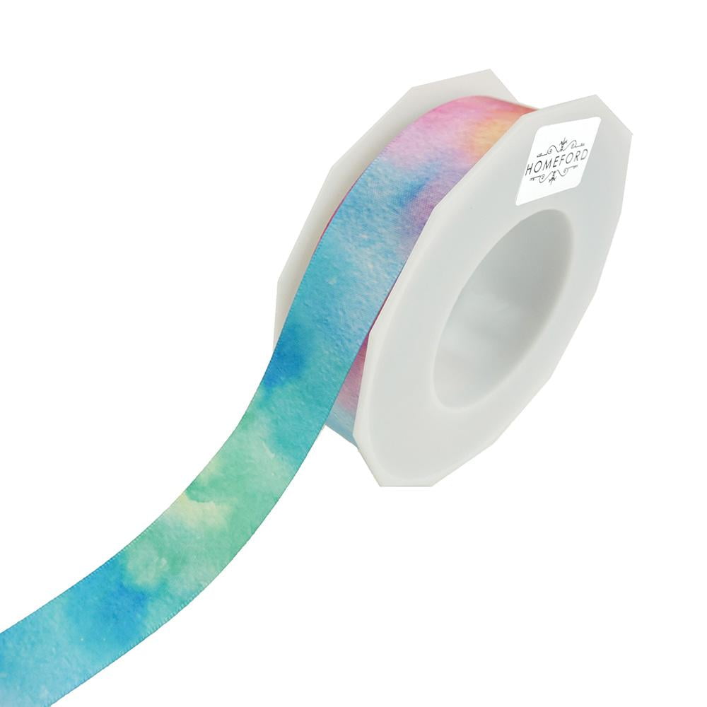 Pastel Water Color Sky Satin Ribbon, 7/8-Inch, 20-Yard - Walmart.com