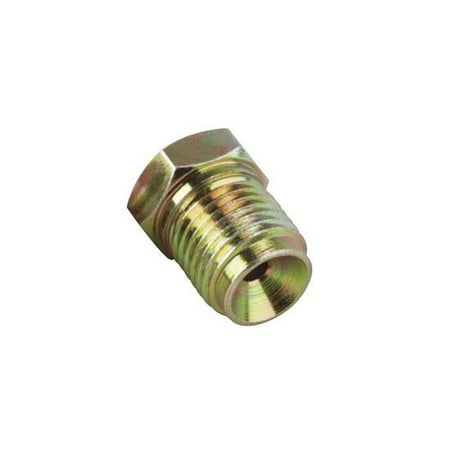9/16"-18 Inverted Flare Male to 1/8" NPT Female Adapter Fitting ...